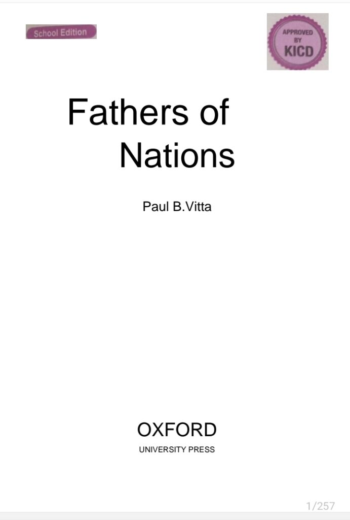 Fathers of Nations Book by Paul Vitta