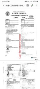 Compass JS2506 2025 grade 8