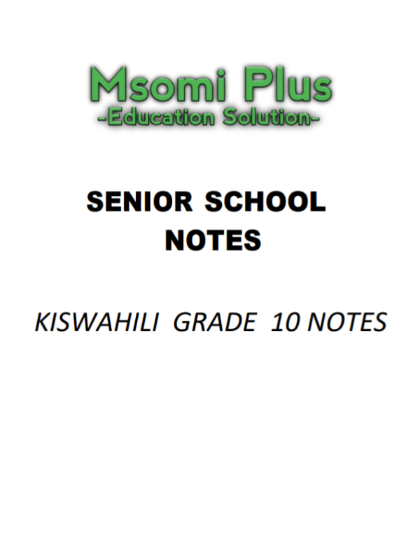 The Samaritan Guide Notes